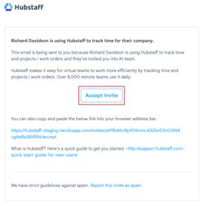 How to Invite Team Members to Your Hubstaff Organization