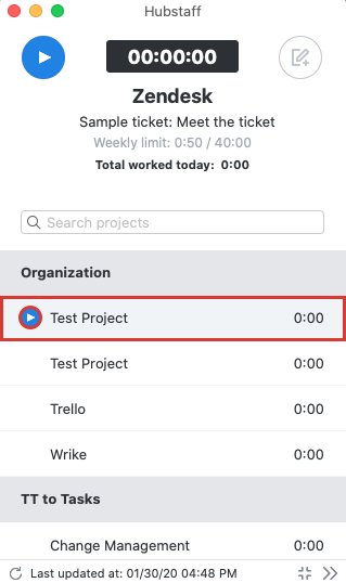 Adding and assigning projects to users - Hubstaff Support