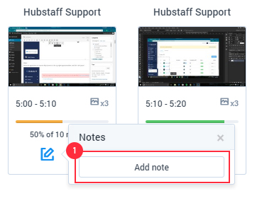 Hubstaff Specific Activity Tracking