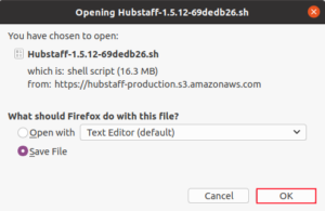 Install and Sign Into Hubstaff's Linux Desktop App