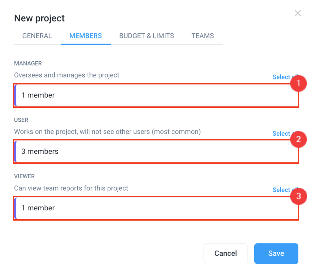 Adding and assigning projects to users - Hubstaff Support
