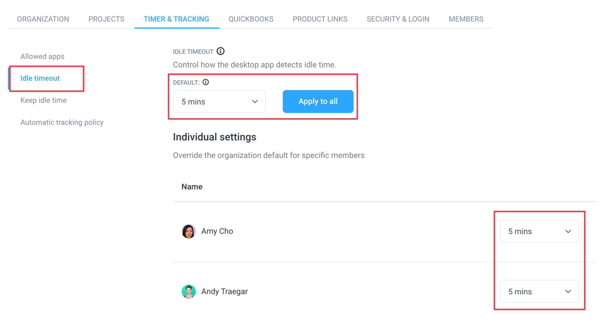 Organization Settings and Policies for Administrators
