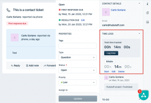 Hubstaff Integration Task Write-Back and Task Log Intervals