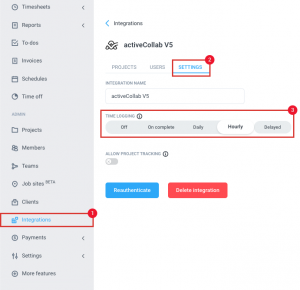 Hubstaff Integration Task Write Back