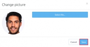 How do I change my profile picture in my Hubstaff Account?