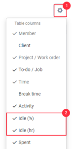 How do I get a report for idle time? - Hubstaff Support