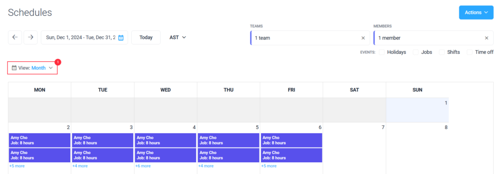 Hubstaff Schedules - Hubstaff Support