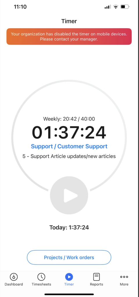 Desktop-only Time tracking setting- Hubstaff Support