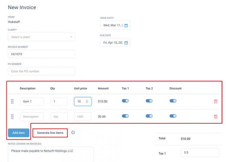 How do I invoice clients?