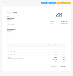 How can I invoice clients in Hubstaff Time Tracking?