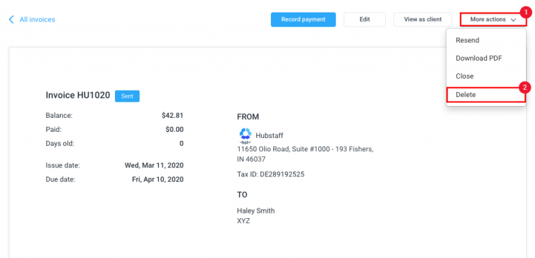 How do I invoice clients?