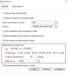 Time Tracking Reminders in Hubstaff - Hubstaff Support