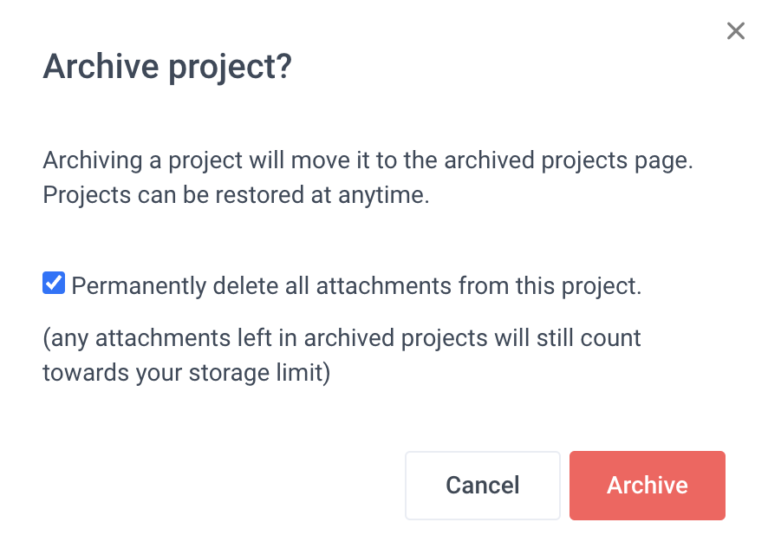 How to archive a project in Hubstaff Tasks? - Hubstaff Support