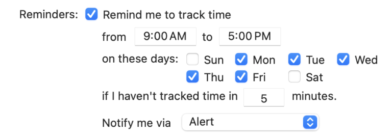 Time Tracking Reminder in Hubstaff - Hubstaff Support
