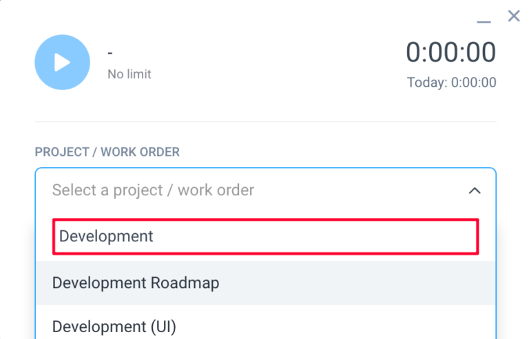 Using the project search feature in-app - Hubstaff Support