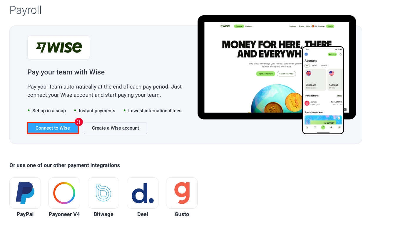 Hubstaff Wise Payroll Setup (Formerly TransferWise) - Hubstaff Support