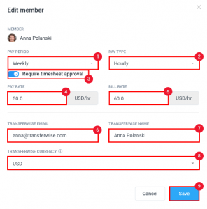 Wise Payroll Setup (Formerly TransferWise) - Hubstaff Support
