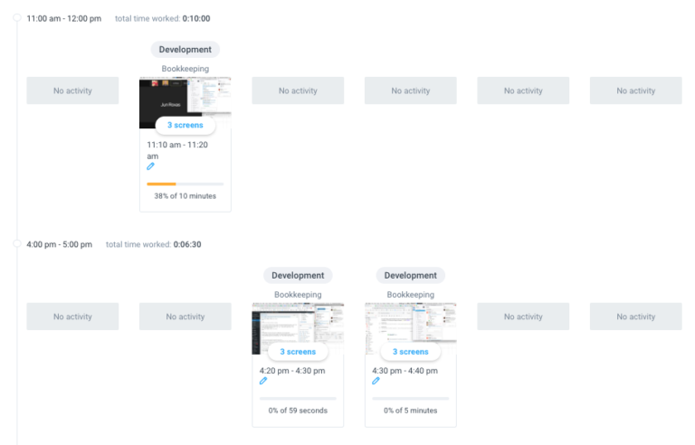 Filtering by Activity and Idle Time - Hubstaff Support