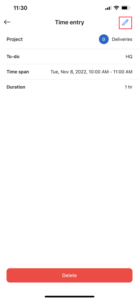 Viewing and editing timesheets on the Mobile timer app - Hubstaff Support