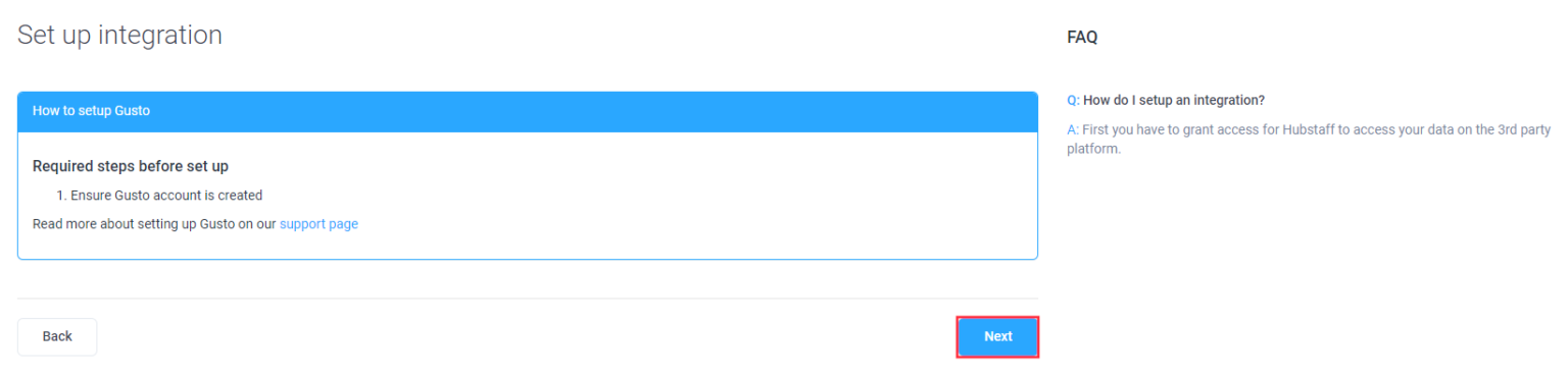 Hubstaff Gusto Payroll Setup - Hubstaff Support