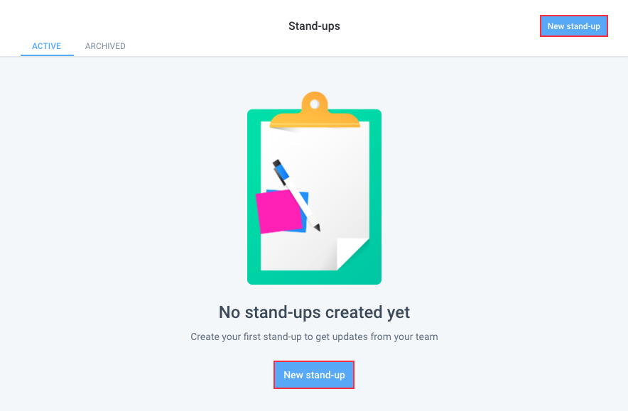 Stand-up Feature Overview in Hubstaff Tasks
