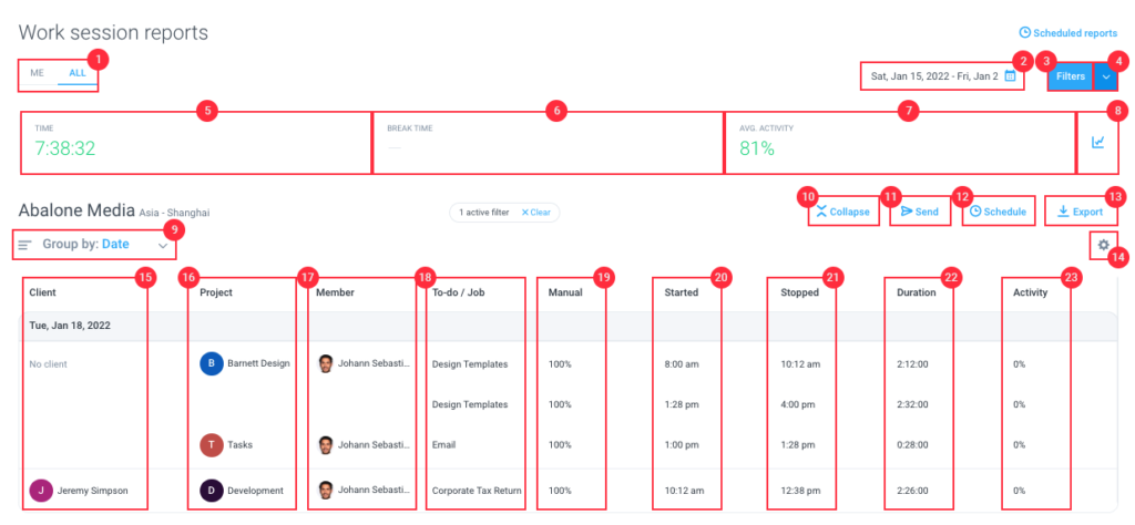 Hubstaff Reports Overview - Hubstaff Support