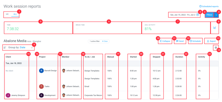 Hubstaff Reports Overview - Hubstaff Support