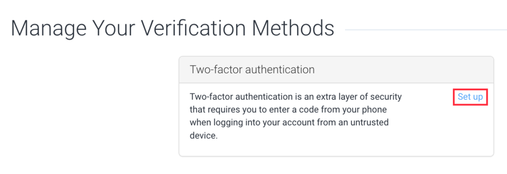 Turn on two-factor authentication (2FA) - Hubstaff Support