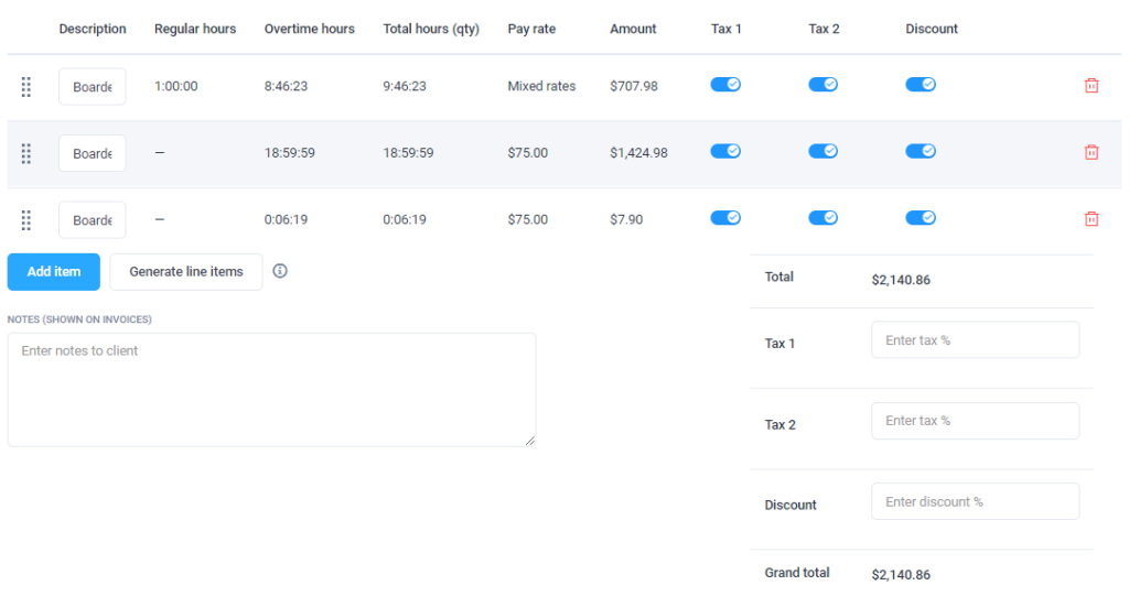 Hubstaff Team Invoices - Hubstaff Support