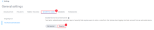 Require Two-factor authentication - Hubstaff Support